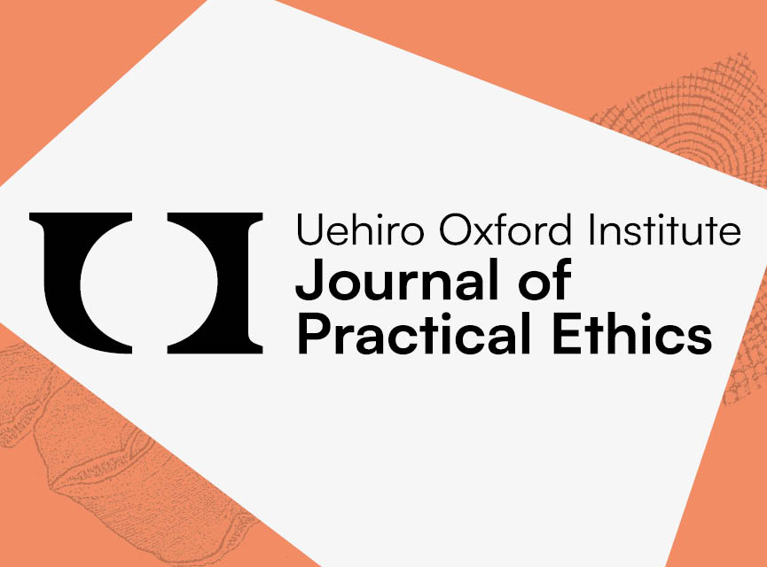 Latest issue of our Open Access journal now out! | The Uehiro Oxford ...